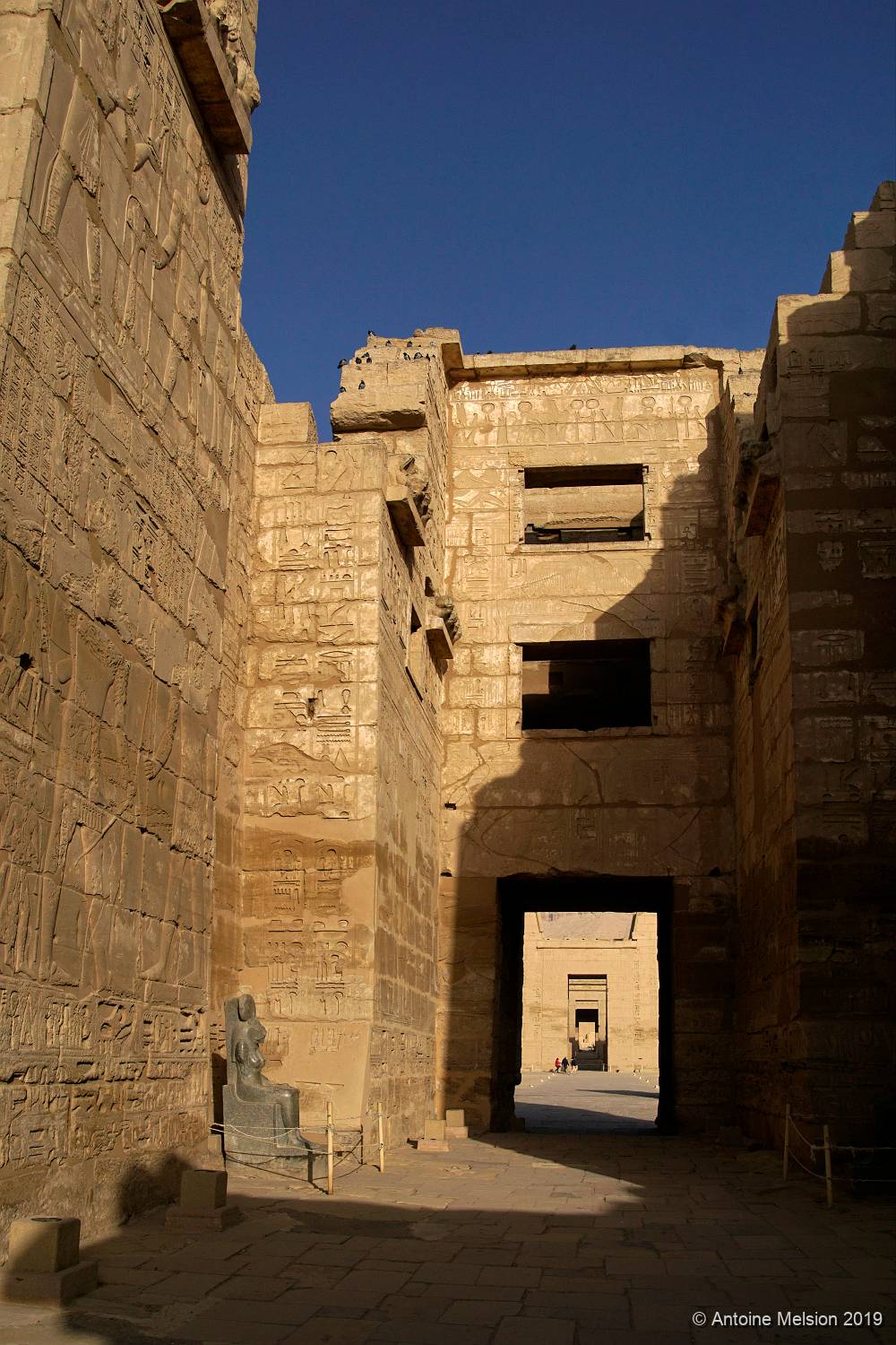 Temple Médinet Habou (Ramsès III)