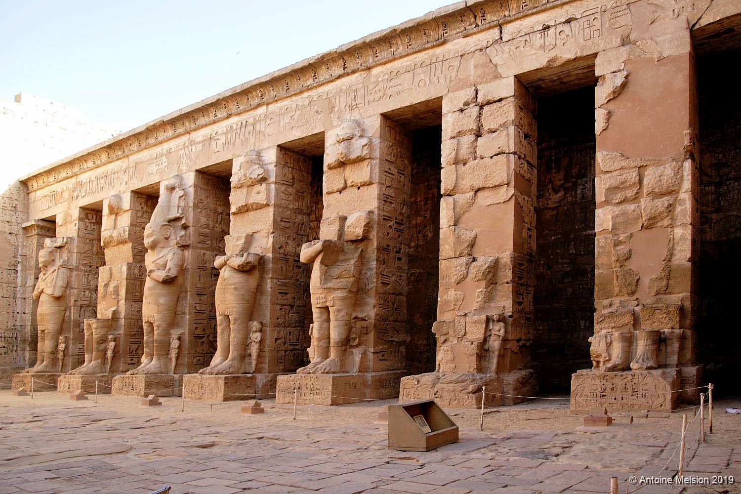 Temple Médinet Habou (Ramsès III)