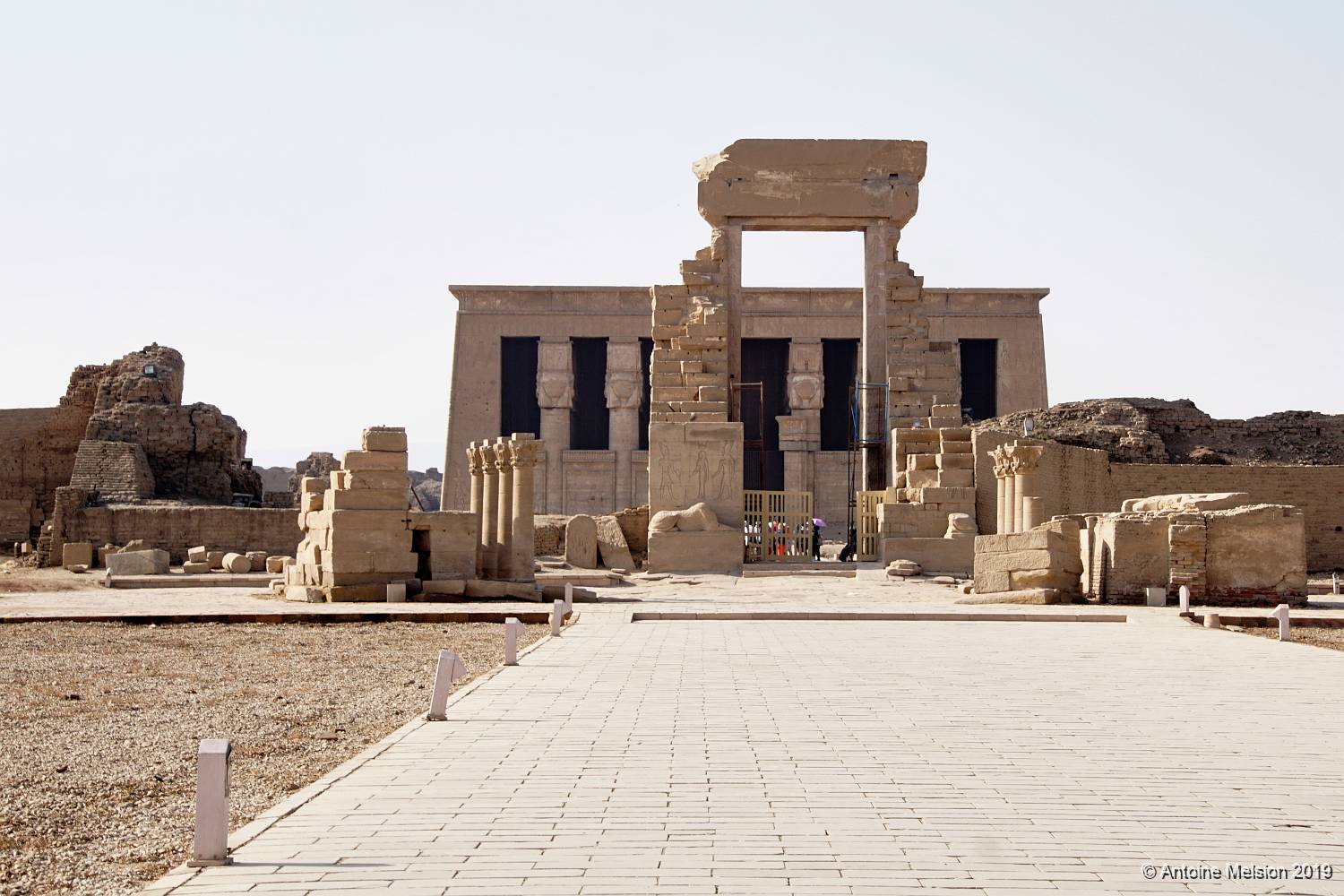 Le Temple d'Hathor à Dendera