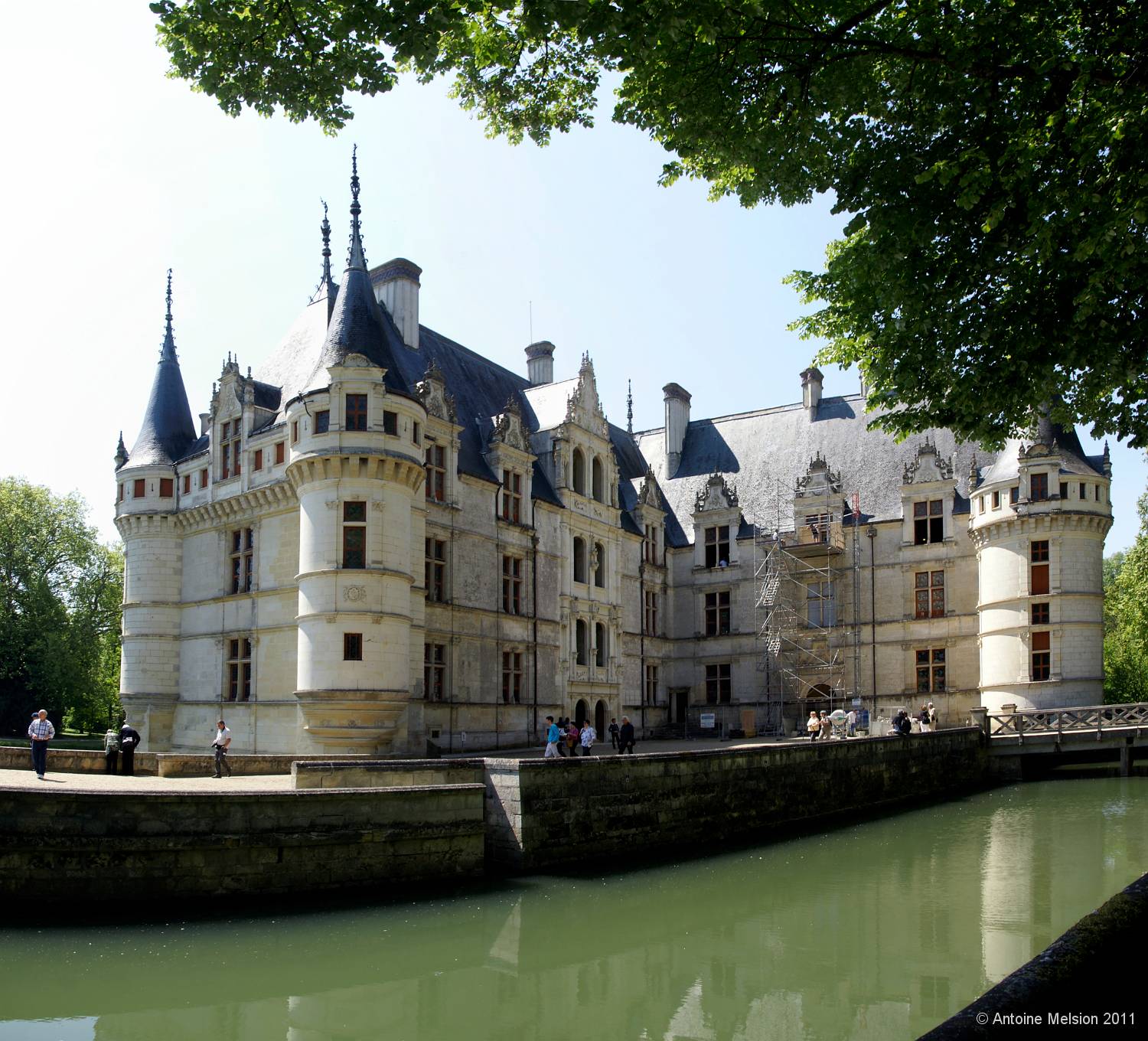 Le château d'Azay le Rideau