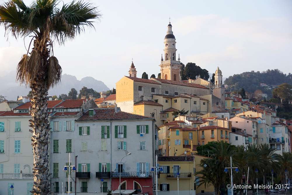 La ville de Menton